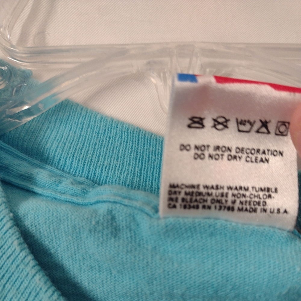 Vintage Single Stitch 1980 - Blue Short Sleeve " The … - Gem